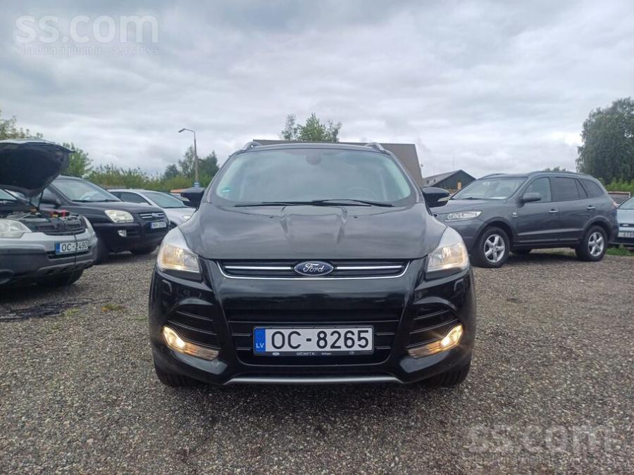 Melns Ford Kuga 2015 Daugavpils, ar dzinēja tilpumu 2.00 L un nobraukumu 0 tūkst. km par 12600 €, foto 3 vietnē AUTOMOTO.COM.LV