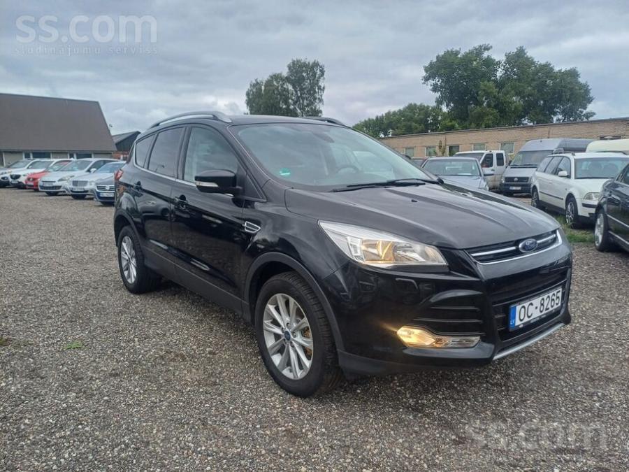 Melns Ford Kuga 2015 Daugavpils, ar dzinēja tilpumu 2.00 L un nobraukumu 0 tūkst. km par 12600 €, foto 4 vietnē AUTOMOTO.COM.LV