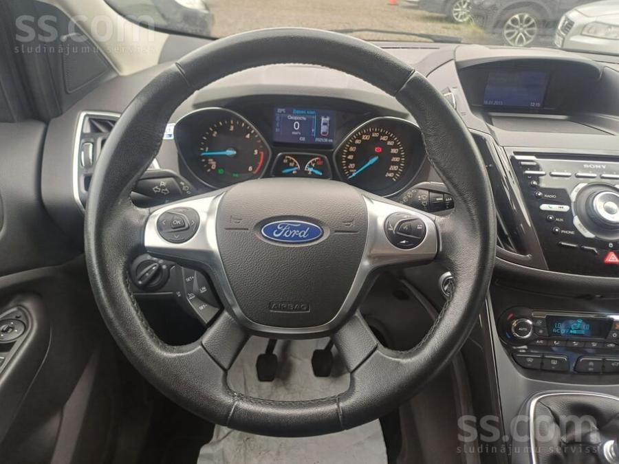 Melns Ford Kuga 2015 Daugavpils, ar dzinēja tilpumu 2.00 L un nobraukumu 0 tūkst. km par 12600 €, foto 13 vietnē AUTOMOTO.COM.LV