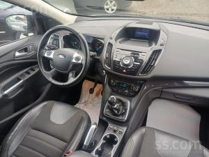 Melns Ford Kuga 2015 Daugavpils, ar dzinēja tilpumu 2.00 L un nobraukumu 0 tūkst. km par 12600 €, foto 20 vietnē AUTOMOTO.COM.LV