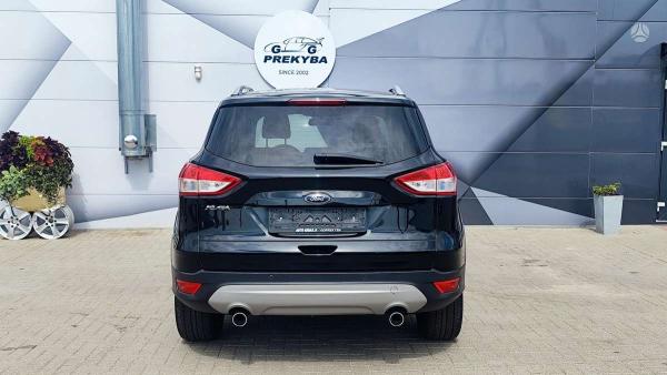 Black Ford Kuga 2015 in Kaunas, with an engine capacity of 2.00 L and mileage of 223 thousand km for 7250 €, photo 8 on AUTOMOTO.COM.LV
