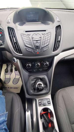 Black Ford Kuga 2015 in Kaunas, with an engine capacity of 2.00 L and mileage of 223 thousand km for 7250 €, photo 16 on AUTOMOTO.COM.LV
