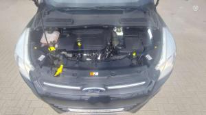 Black Ford Kuga 2015 in Kaunas, with an engine capacity of 2.00 L and mileage of 223 thousand km for 7250 €, photo 21 on AUTOMOTO.COM.LV