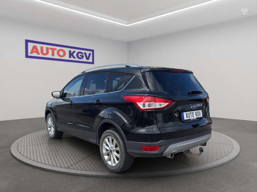 Black Ford Kuga 2015 in Klaipeda, with an engine capacity of 2.00 L and mileage of 212 thousand km for 7999 €, photo 4 on AUTOMOTO.COM.LV