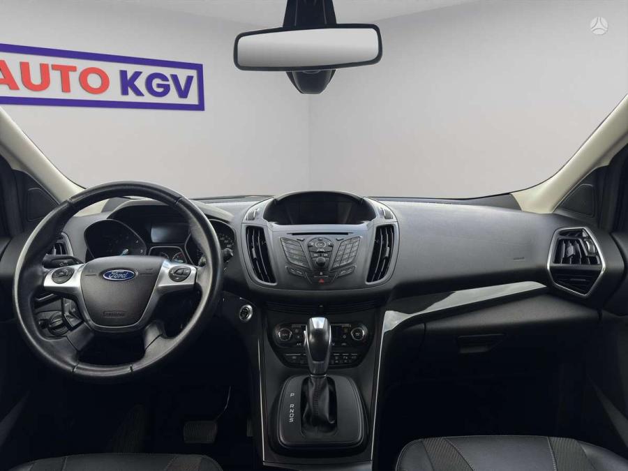 Black Ford Kuga 2015 in Klaipeda, with an engine capacity of 2.00 L and mileage of 212 thousand km for 7999 €, photo 13 on AUTOMOTO.COM.LV