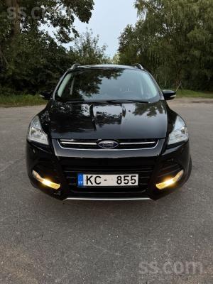 Black Ford Kuga 2015 in Riga, with an engine capacity of 2.00 L and mileage of 115 thousand km for 9500 €, photo 6 on AUTOMOTO.COM.LV