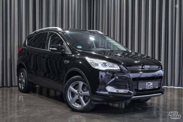 Black Ford Kuga 2016 in Marijampole, with an engine capacity of 2.00 L and mileage of 189 thousand km for 9850 €, photo 1 on AUTOMOTO.COM.LV