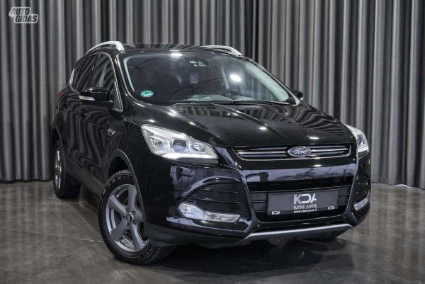 Black Ford Kuga 2016 in Marijampole, with an engine capacity of 2.00 L and mileage of 189 thousand km for 9850 €, photo 2 on AUTOMOTO.COM.LV