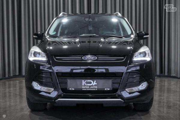 Black Ford Kuga 2016 in Marijampole, with an engine capacity of 2.00 L and mileage of 189 thousand km for 9850 €, photo 3 on AUTOMOTO.COM.LV
