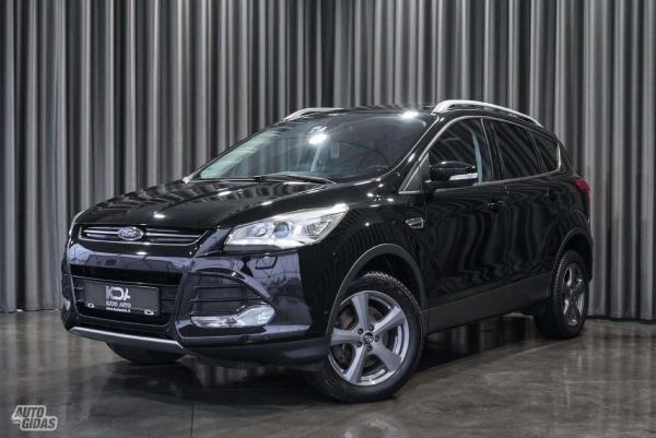 Black Ford Kuga 2016 in Marijampole, with an engine capacity of 2.00 L and mileage of 189 thousand km for 9850 €, photo 6 on AUTOMOTO.COM.LV
