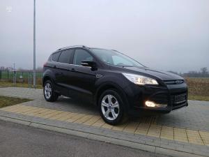 Black Ford Kuga 2016 in Marijampole, with an engine capacity of 1.50 L and mileage of 136 thousand km for 8850 €, photo 5 on AUTOMOTO.COM.LV