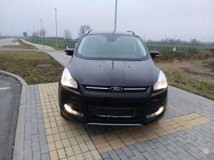 Black Ford Kuga 2016 in Marijampole, with an engine capacity of 1.50 L and mileage of 136 thousand km for 8850 €, photo 18 on AUTOMOTO.COM.LV
