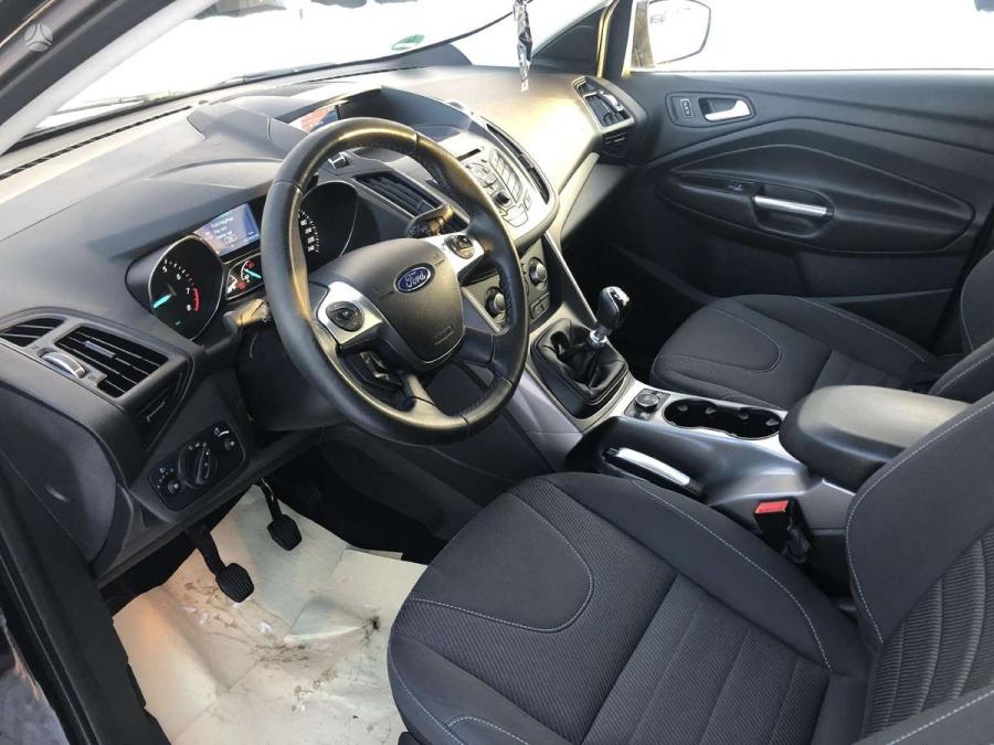 Melns Ford Kuga 2016 Klaipėda, ar dzinēja tilpumu 1.50 L un nobraukumu 164 tūkst. km par 8500 €, foto 17 vietnē AUTOMOTO.COM.LV