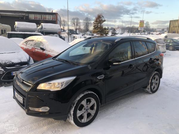 Black Ford Kuga 2016 in Klaipeda, with an engine capacity of 1.50 L and mileage of 164 thousand km for 8600 €, photo 2 on AUTOMOTO.COM.LV