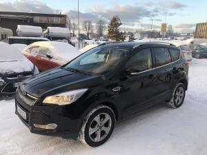 Black Ford Kuga 2016 in Klaipeda, with an engine capacity of 1.50 L and mileage of 164 thousand km for 8600 €, photo 2 on AUTOMOTO.COM.LV