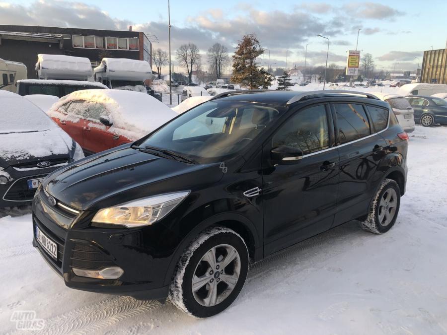 Black Ford Kuga 2016 in Klaipeda, with an engine capacity of 1.50 L and mileage of 164 thousand km for 8600 €, photo 2 on AUTOMOTO.COM.LV