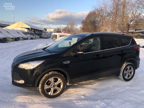 Black Ford Kuga 2016 in Klaipeda, with an engine capacity of 1.50 L and mileage of 164 thousand km for 8600 €, photo 6 on AUTOMOTO.COM.LV