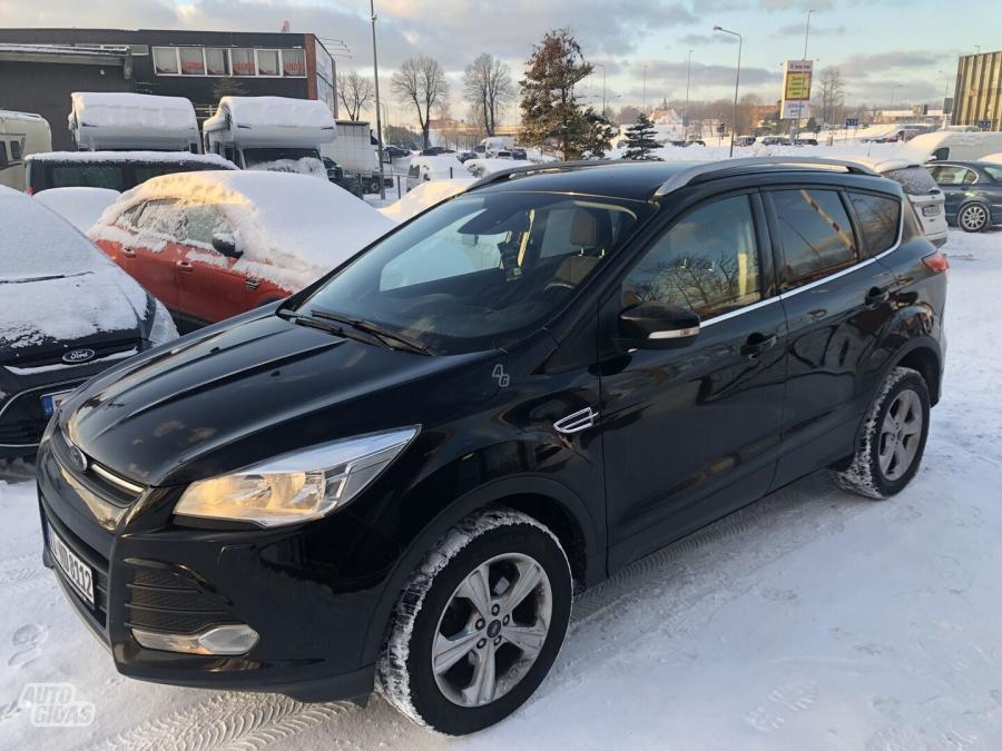 Black Ford Kuga 2016 in Klaipeda, with an engine capacity of 1.50 L and mileage of 164 thousand km for 8600 €, photo 8 on AUTOMOTO.COM.LV