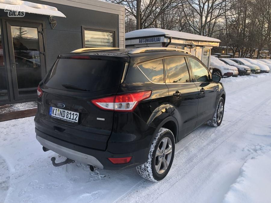Black Ford Kuga 2016 in Klaipeda, with an engine capacity of 1.50 L and mileage of 164 thousand km for 8600 €, photo 12 on AUTOMOTO.COM.LV
