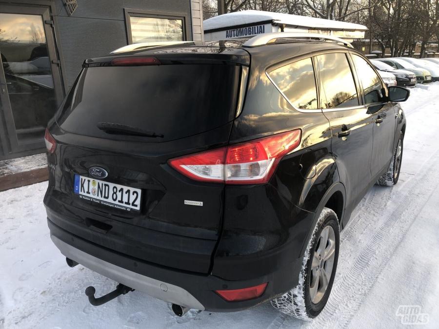 Black Ford Kuga 2016 in Klaipeda, with an engine capacity of 1.50 L and mileage of 164 thousand km for 8600 €, photo 13 on AUTOMOTO.COM.LV