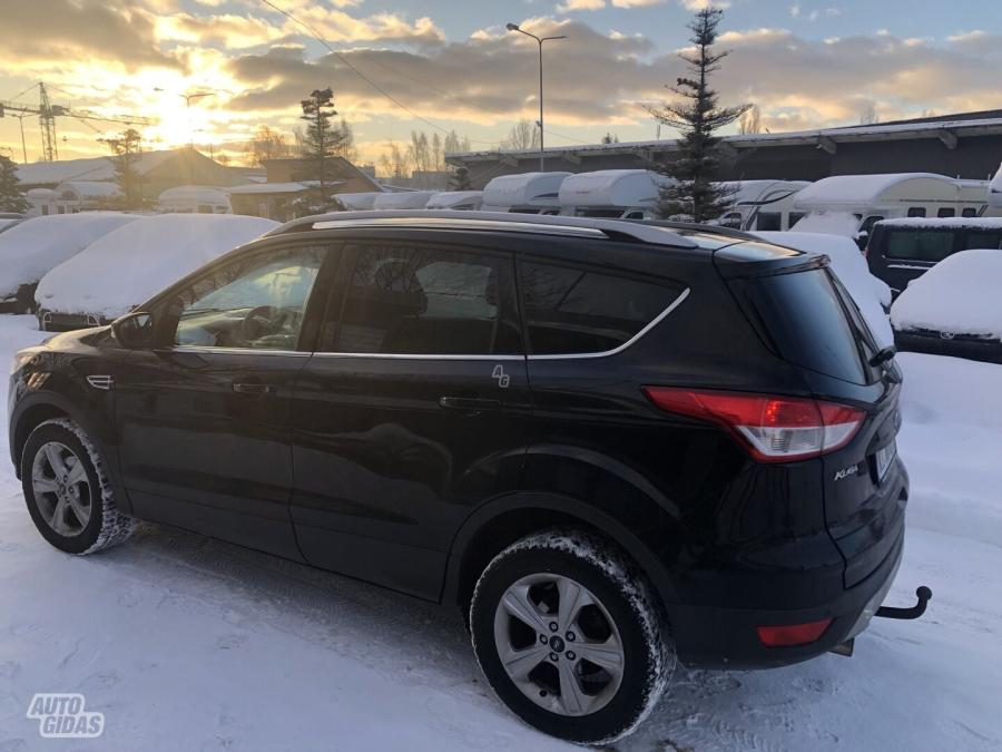 Black Ford Kuga 2016 in Klaipeda, with an engine capacity of 1.50 L and mileage of 164 thousand km for 8600 €, photo 14 on AUTOMOTO.COM.LV