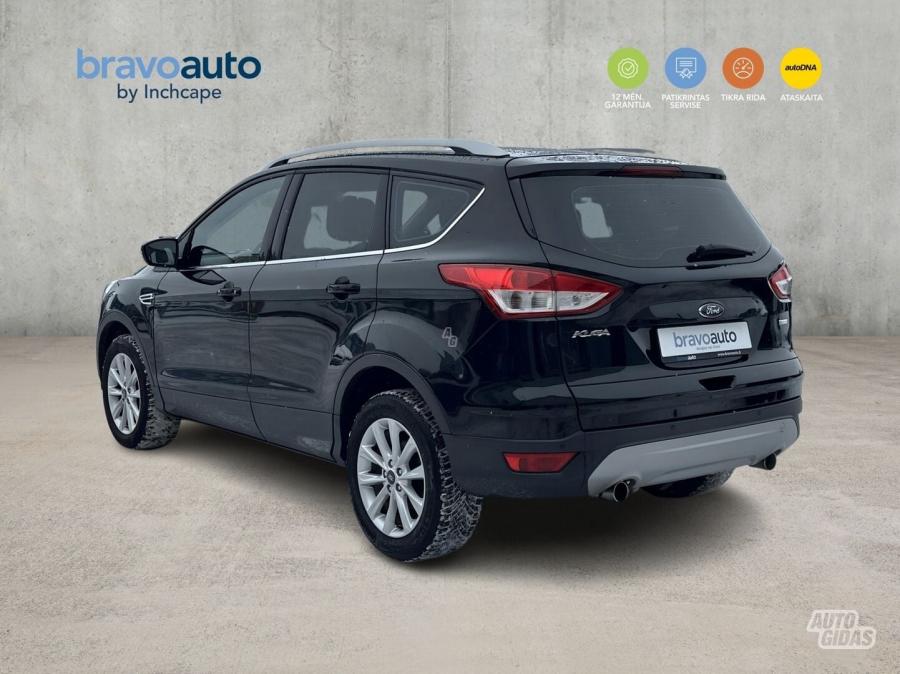 Black Ford Kuga 2016 in Kaunas, with an engine capacity of 1.50 L and mileage of 126 thousand km for 11473 €, photo 3 on AUTOMOTO.COM.LV