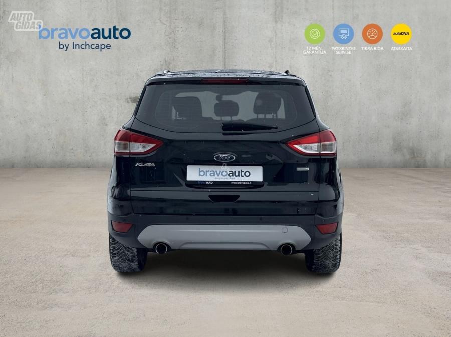 Black Ford Kuga 2016 in Kaunas, with an engine capacity of 1.50 L and mileage of 126 thousand km for 11473 €, photo 4 on AUTOMOTO.COM.LV