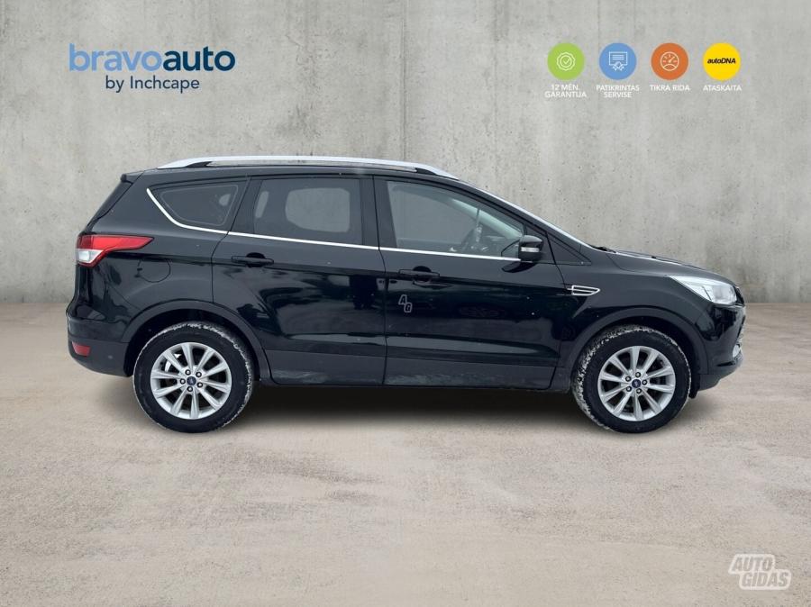 Black Ford Kuga 2016 in Kaunas, with an engine capacity of 1.50 L and mileage of 126 thousand km for 11473 €, photo 6 on AUTOMOTO.COM.LV