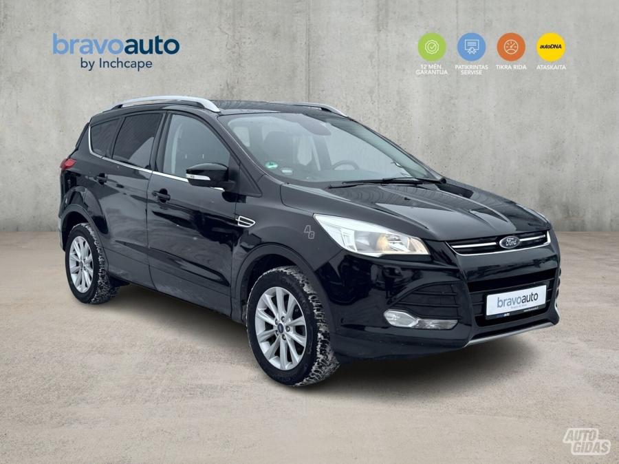 Black Ford Kuga 2016 in Kaunas, with an engine capacity of 1.50 L and mileage of 126 thousand km for 11473 €, photo 7 on AUTOMOTO.COM.LV