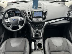 Black Ford Kuga 2016 in Kaunas, with an engine capacity of 1.50 L and mileage of 126 thousand km for 11473 €, photo 12 on AUTOMOTO.COM.LV