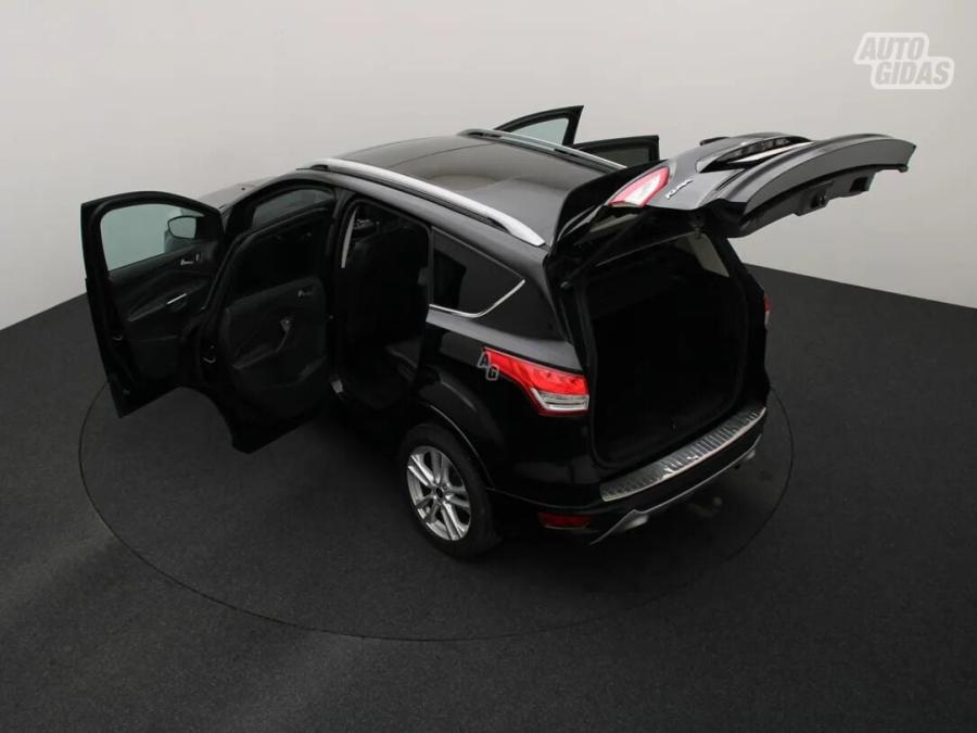 Black Ford Kuga 2016 in Vilnius, with an engine capacity of 1.50 L and mileage of 167 thousand km for 9999 €, photo 14 on AUTOMOTO.COM.LV