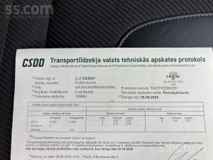 Черный Форд Куга 2016 в Талси, объемом двигателя 1.50 л и пробегом 200 тыс. км за 8500 €, фото 23 на AUTOMOTO.COM.LV