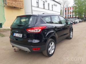 Black Ford Kuga 2016 in Daugavpils, with an engine capacity of 2.00 L and mileage of 0 thousand km for 9650 €, photo 7 on AUTOMOTO.COM.LV