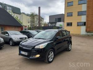Black Ford Kuga 2016 in Daugavpils, with an engine capacity of 2.00 L and mileage of 0 thousand km for 9650 €, photo 11 on AUTOMOTO.COM.LV