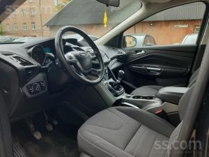 Black Ford Kuga 2016 in Daugavpils, with an engine capacity of 2.00 L and mileage of 0 thousand km for 9650 €, photo 12 on AUTOMOTO.COM.LV