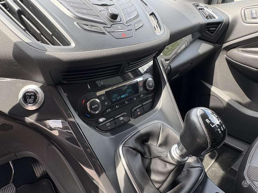 Melns Ford Kuga 2016 Marijampole, ar dzinēja tilpumu 1.50 L un nobraukumu 229 tūkst. km par 6200 €, foto 20 vietnē AUTOMOTO.COM.LV