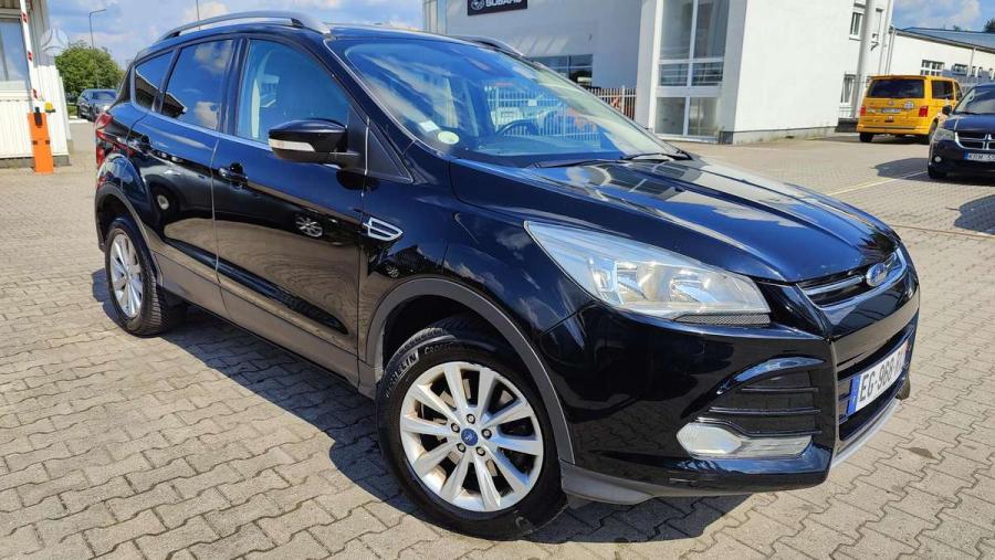 Melns Ford Kuga 2016 Kauņa, ar dzinēja tilpumu 2.00 L un nobraukumu 292 tūkst. km par 9800 €, foto 3 vietnē AUTOMOTO.COM.LV