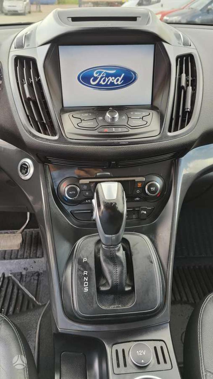 Melns Ford Kuga 2016 Kauņa, ar dzinēja tilpumu 2.00 L un nobraukumu 292 tūkst. km par 9800 €, foto 6 vietnē AUTOMOTO.COM.LV