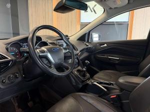 Black Ford Kuga 2016 in Kaunas, with an engine capacity of 1.50 L and mileage of 117 thousand km for 8990 €, photo 14 on AUTOMOTO.COM.LV