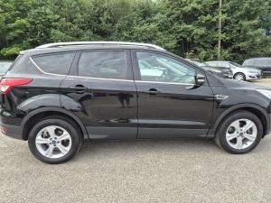 Black Ford Kuga 2016 in Utena, with an engine capacity of 1.50 L and mileage of 151 thousand km for 8650 €, photo 7 on AUTOMOTO.COM.LV