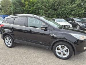 Black Ford Kuga 2016 in Utena, with an engine capacity of 1.50 L and mileage of 151 thousand km for 8650 €, photo 8 on AUTOMOTO.COM.LV
