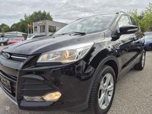 Black Ford Kuga 2016 in Utena, with an engine capacity of 1.50 L and mileage of 151 thousand km for 8650 €, photo 12 on AUTOMOTO.COM.LV
