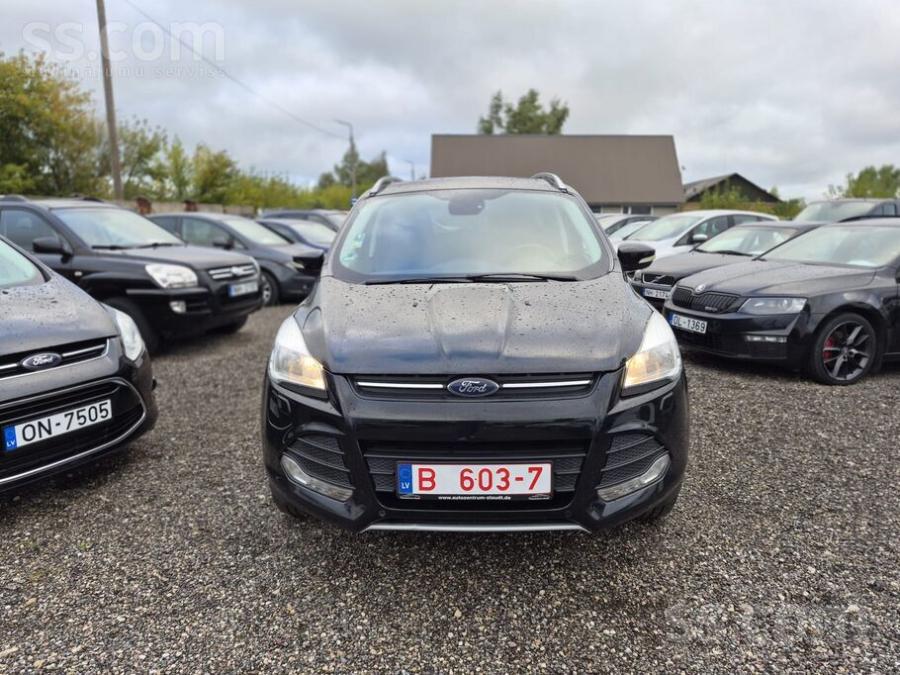 Black Ford Kuga 2016 in Daugavpils, with an engine capacity of 1.50 L and mileage of 0 thousand km for 6950 €, photo 3 on AUTOMOTO.COM.LV