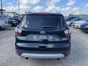 Black Ford Kuga 2016 in Panevezys, with an engine capacity of 1.50 L and mileage of 189 thousand km for 8000 €, photo 7 on AUTOMOTO.COM.LV