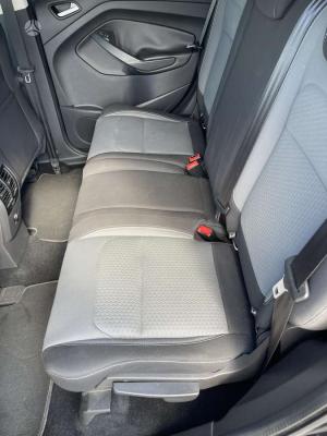 Black Ford Kuga 2016 in Panevezys, with an engine capacity of 1.50 L and mileage of 189 thousand km for 8000 €, photo 12 on AUTOMOTO.COM.LV
