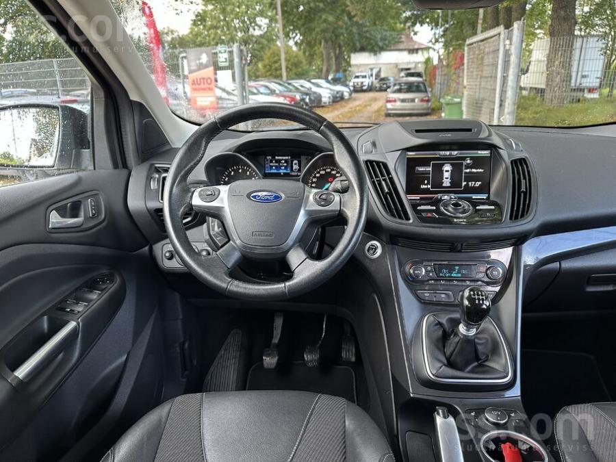 Black Ford Kuga 2016 in Riga, with an engine capacity of 1.50 L and mileage of 119 thousand km for 9990 €, photo 21 on AUTOMOTO.COM.LV