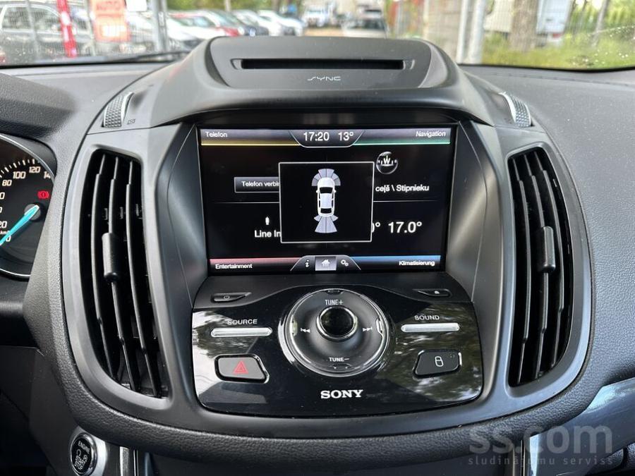 Black Ford Kuga 2016 in Riga, with an engine capacity of 1.50 L and mileage of 119 thousand km for 9990 €, photo 24 on AUTOMOTO.COM.LV