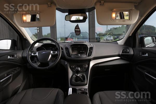 Форд Куга 2016 в Тукумс на AUTOMOTO.COM.LV Черный Форд Куга 2016 в Тукумс, объемом двигателя 1.50 л и пробегом 145 тыс. км за 8690 €, фото 8 на AUTOMOTO.COM.LV