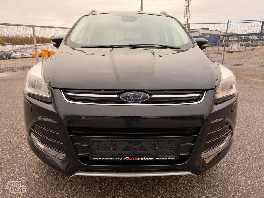 Black Ford Kuga 2016 in Kaunas, with an engine capacity of 1.50 L and mileage of 204 thousand km for 6850 €, photo 8 on AUTOMOTO.COM.LV