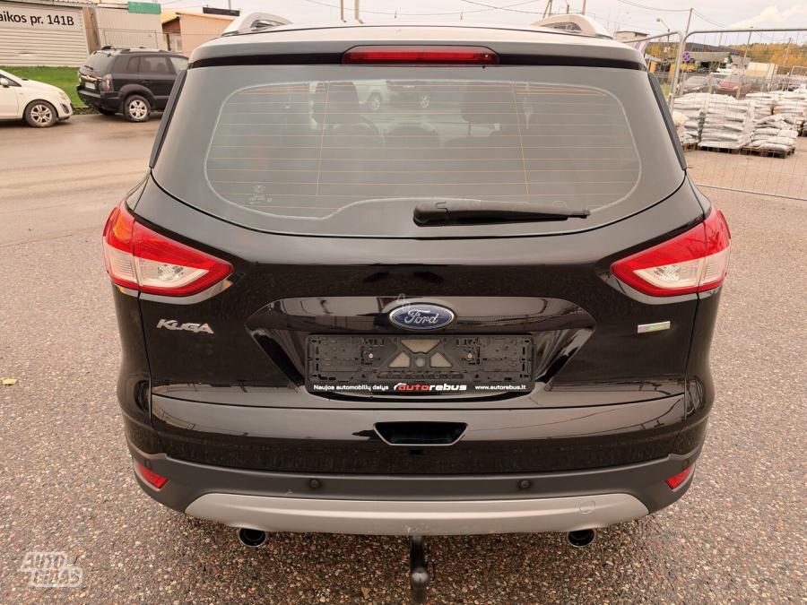 Black Ford Kuga 2016 in Kaunas, with an engine capacity of 1.50 L and mileage of 204 thousand km for 6850 €, photo 11 on AUTOMOTO.COM.LV